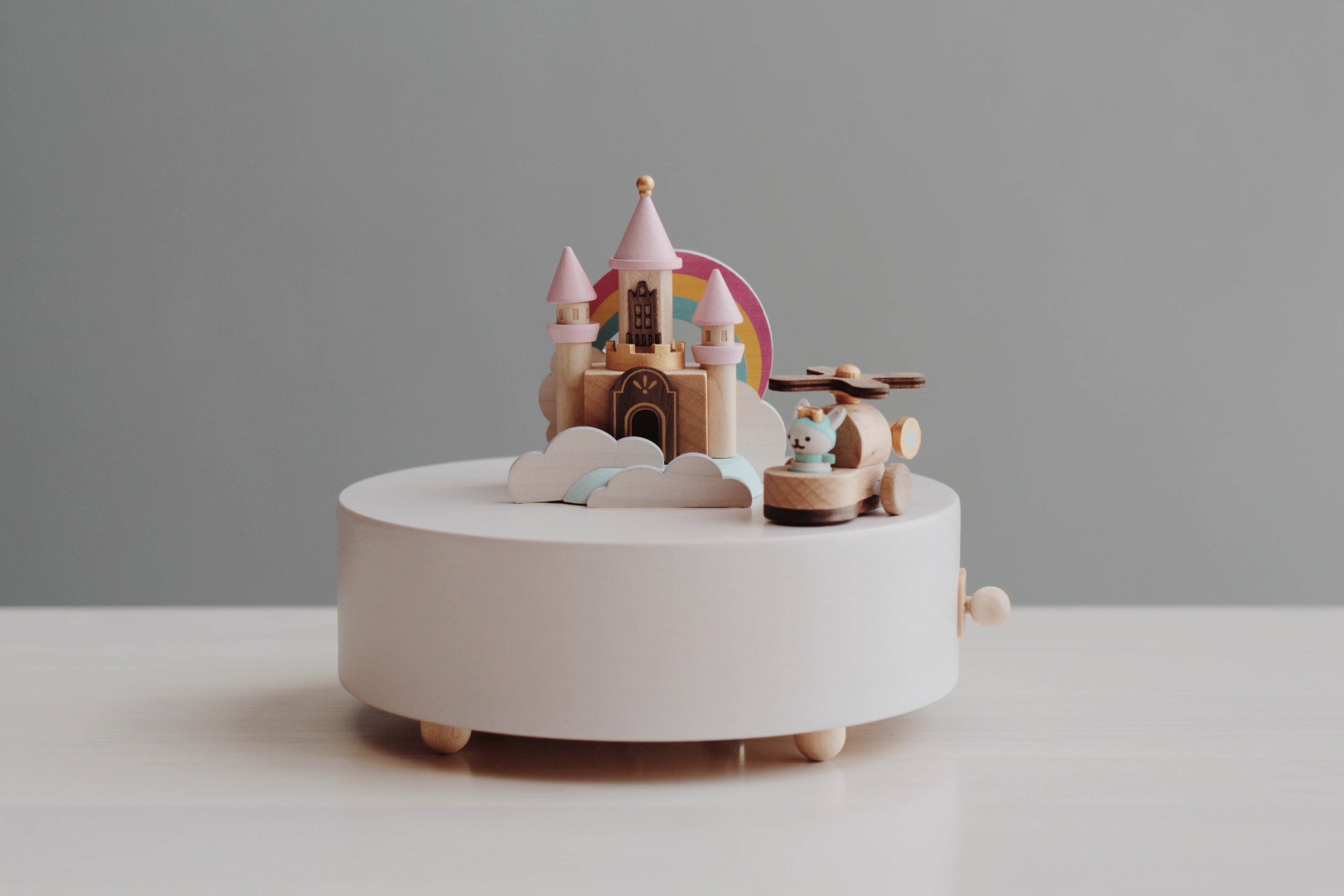 Happy Clouds Castle Music Box Number Twelve